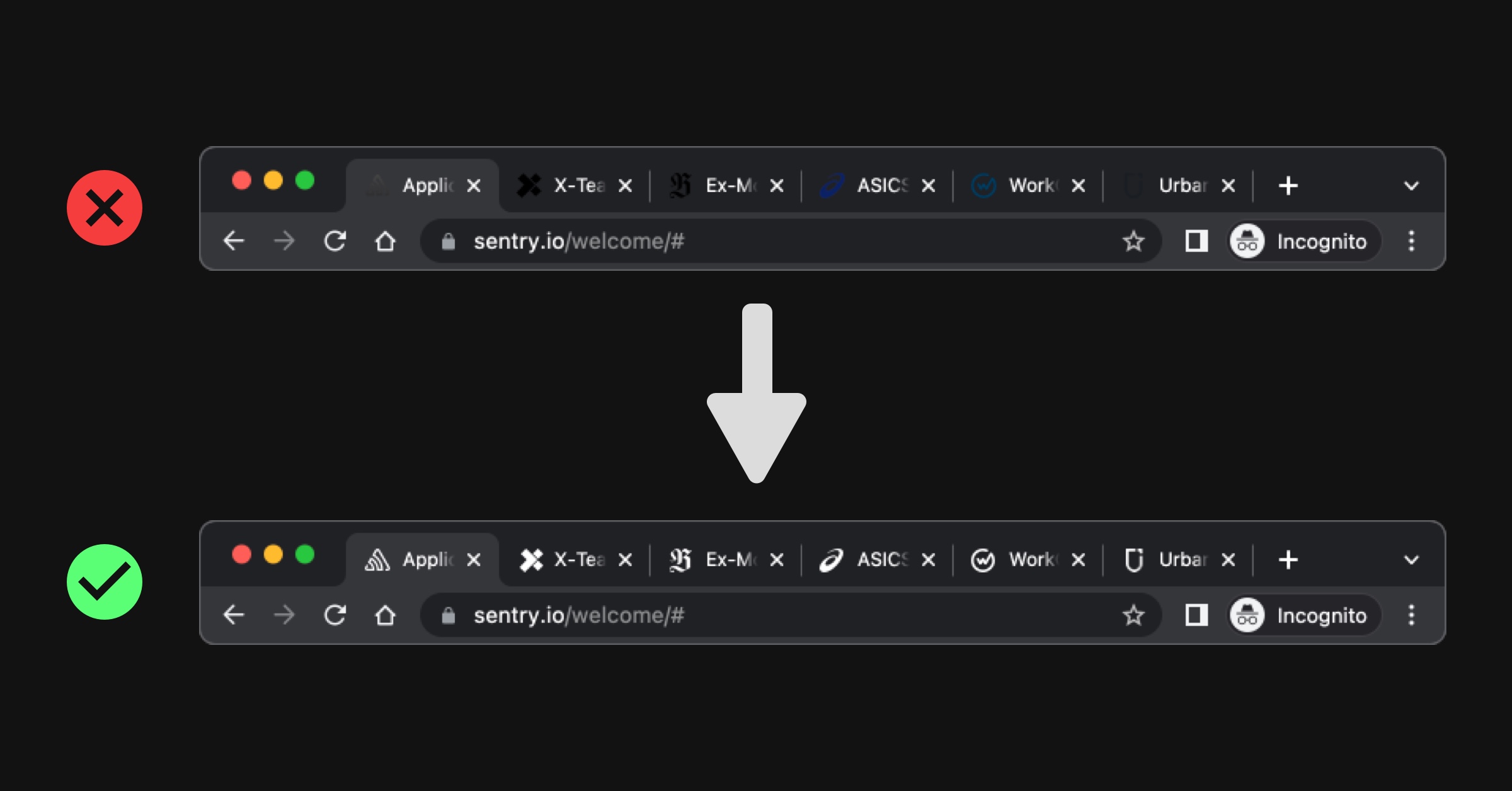 Your perfect Dark Mode Favicon